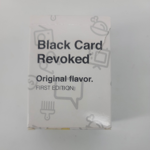 Cards for all Game | Toys | Black Card Revoked Original Flavor Party ...
